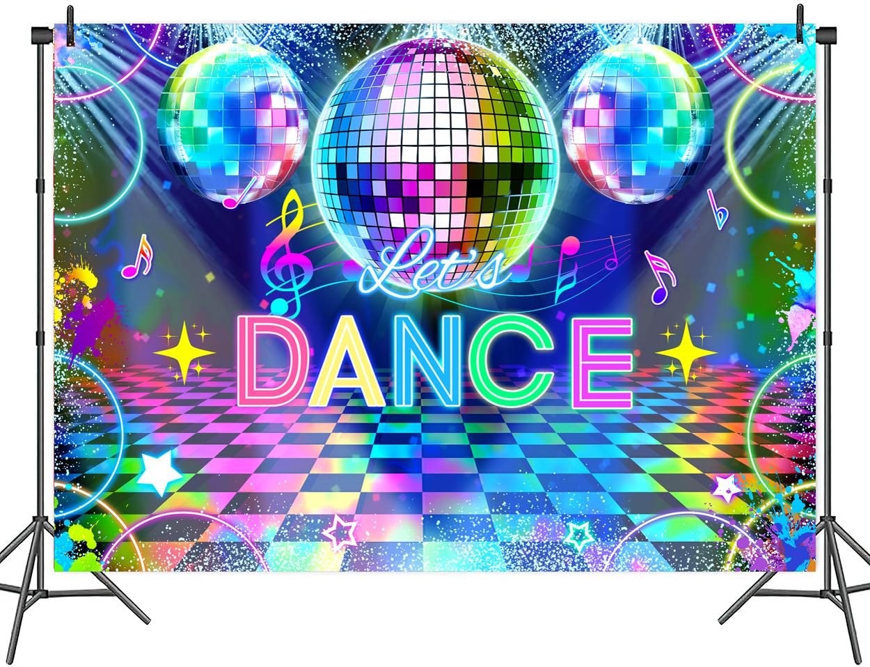 Dance Party Background Clipart Dance Party Poster Vector & Photo (Free