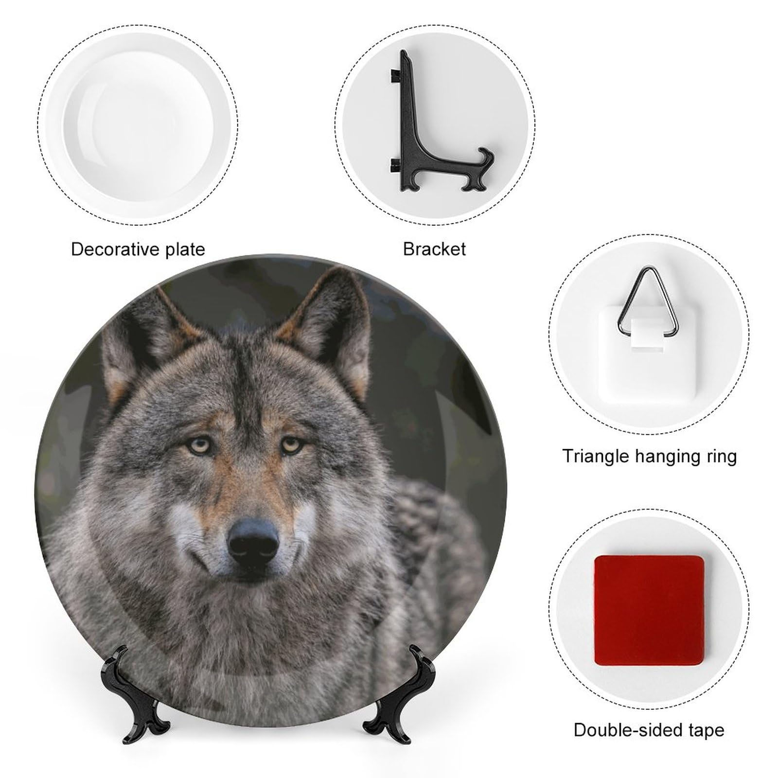 Plate With Wolves Wallpaper Wolf & Pack Family Inspirational Quote"