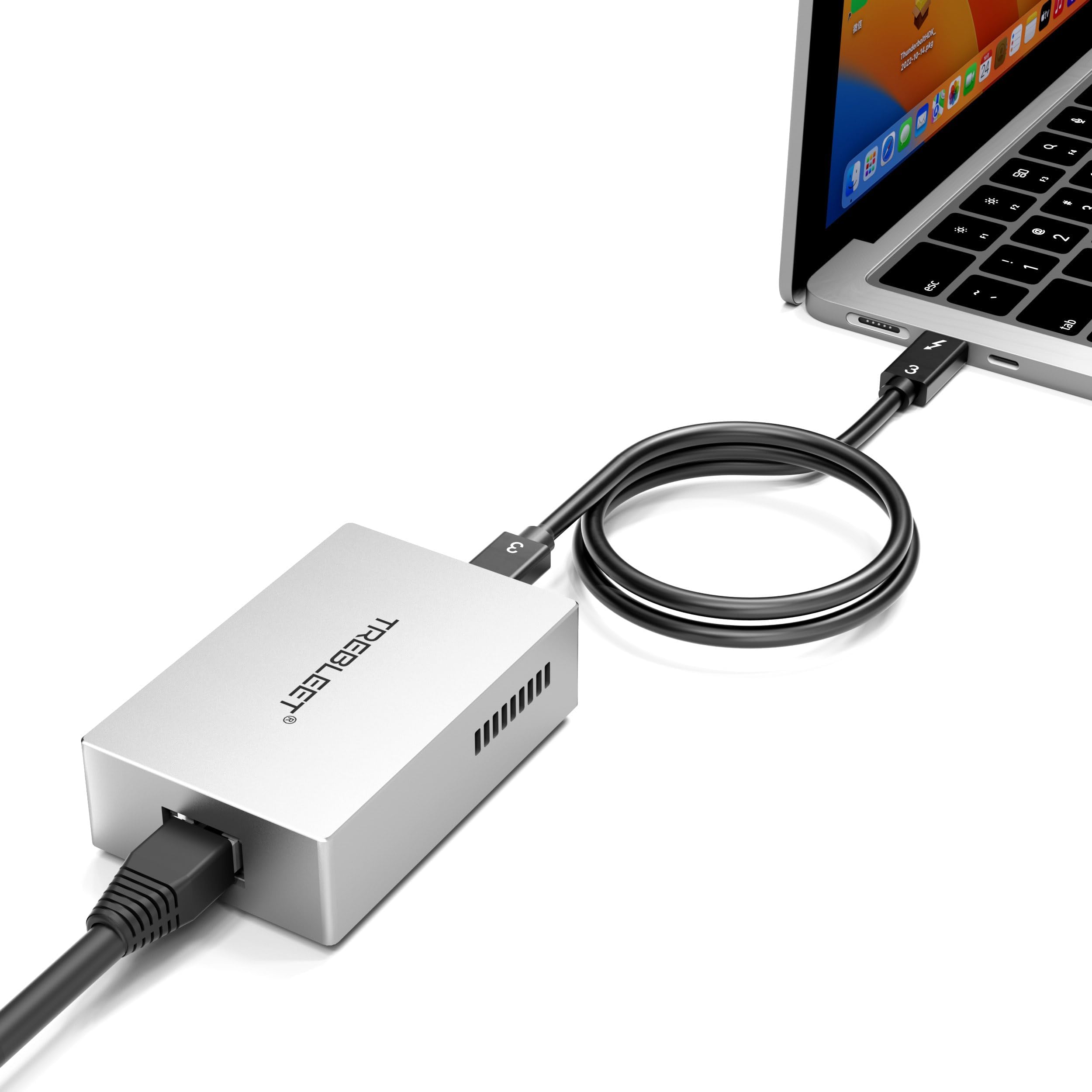 Amazon.com: TREBLEET USB4 10GbE Ethernet Adapter, Compatible with ...