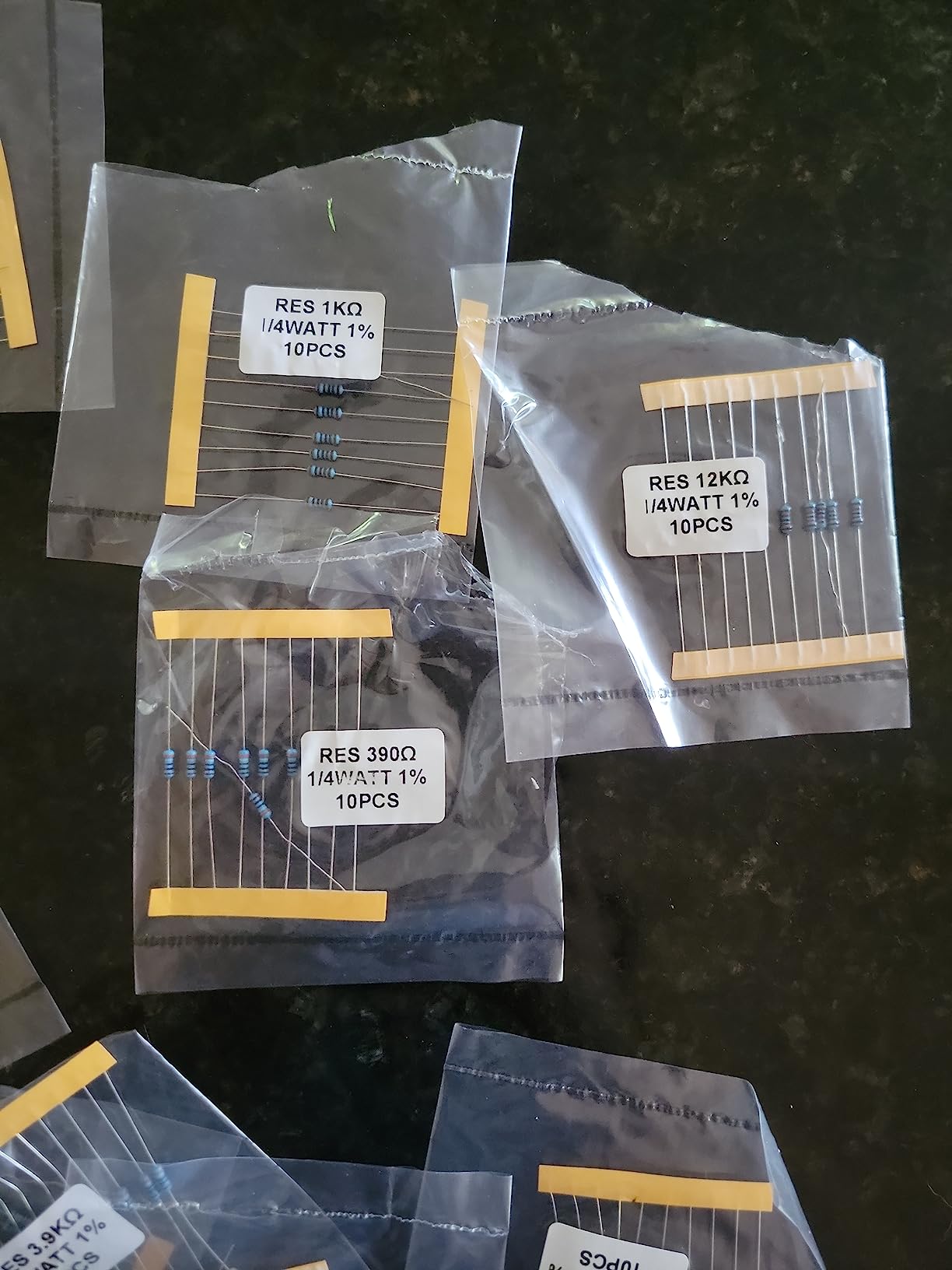 Amazon.com: Install Bay Resistor Kit 170 Total 10 Per Value -GMVATS ...
