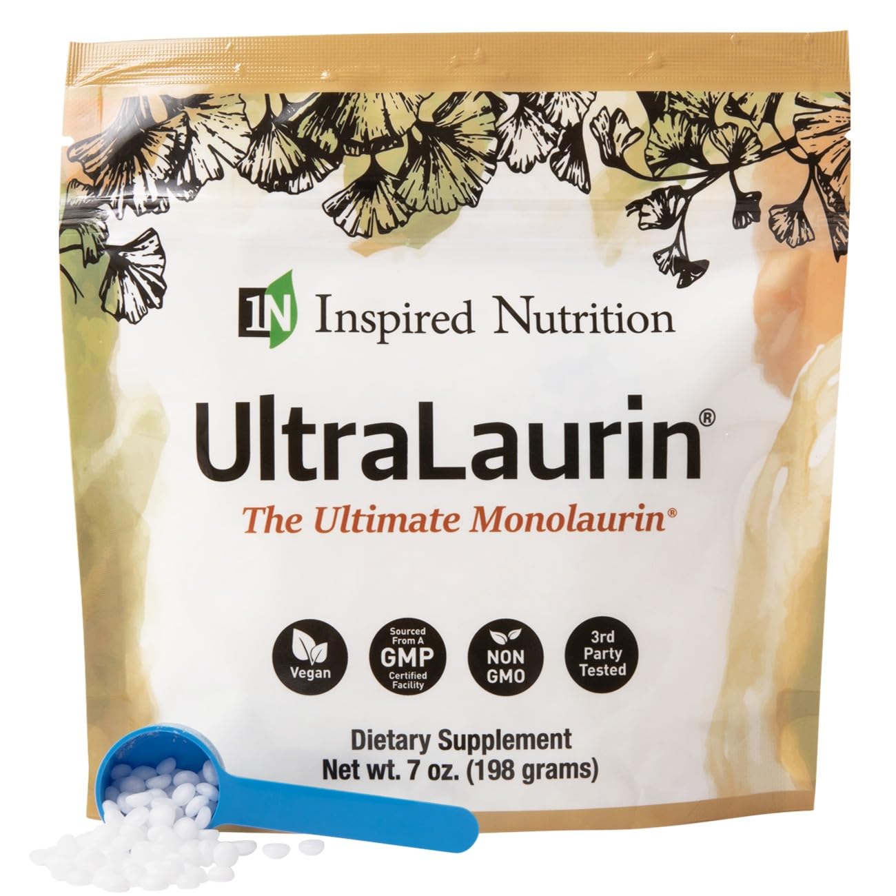 Amazon.com: Inspired Nutrition UltraLaurin ® Monolaurin Supplement for ...