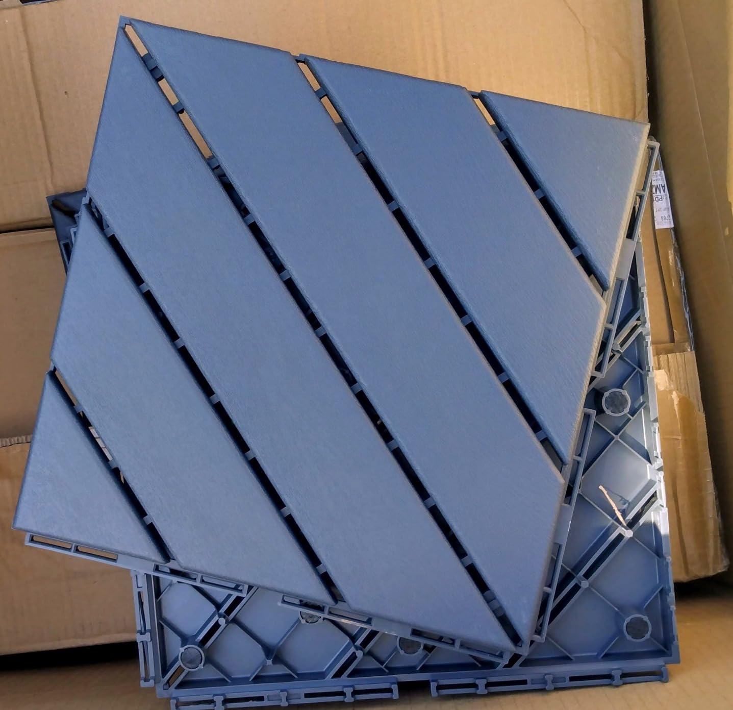 $21/mo - Finance Non-Slip Base | Outdoor Interlocking Deck Tiles (30 ...