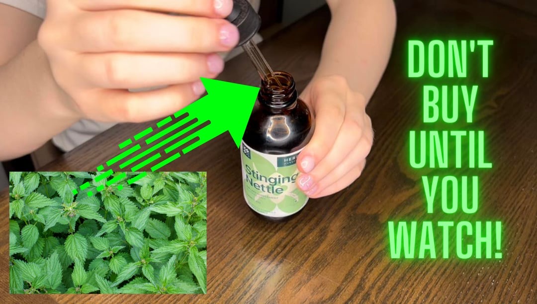 Watch Tested - Stinging Nettle Leaf and Root Liquid Extract on Amazon Live