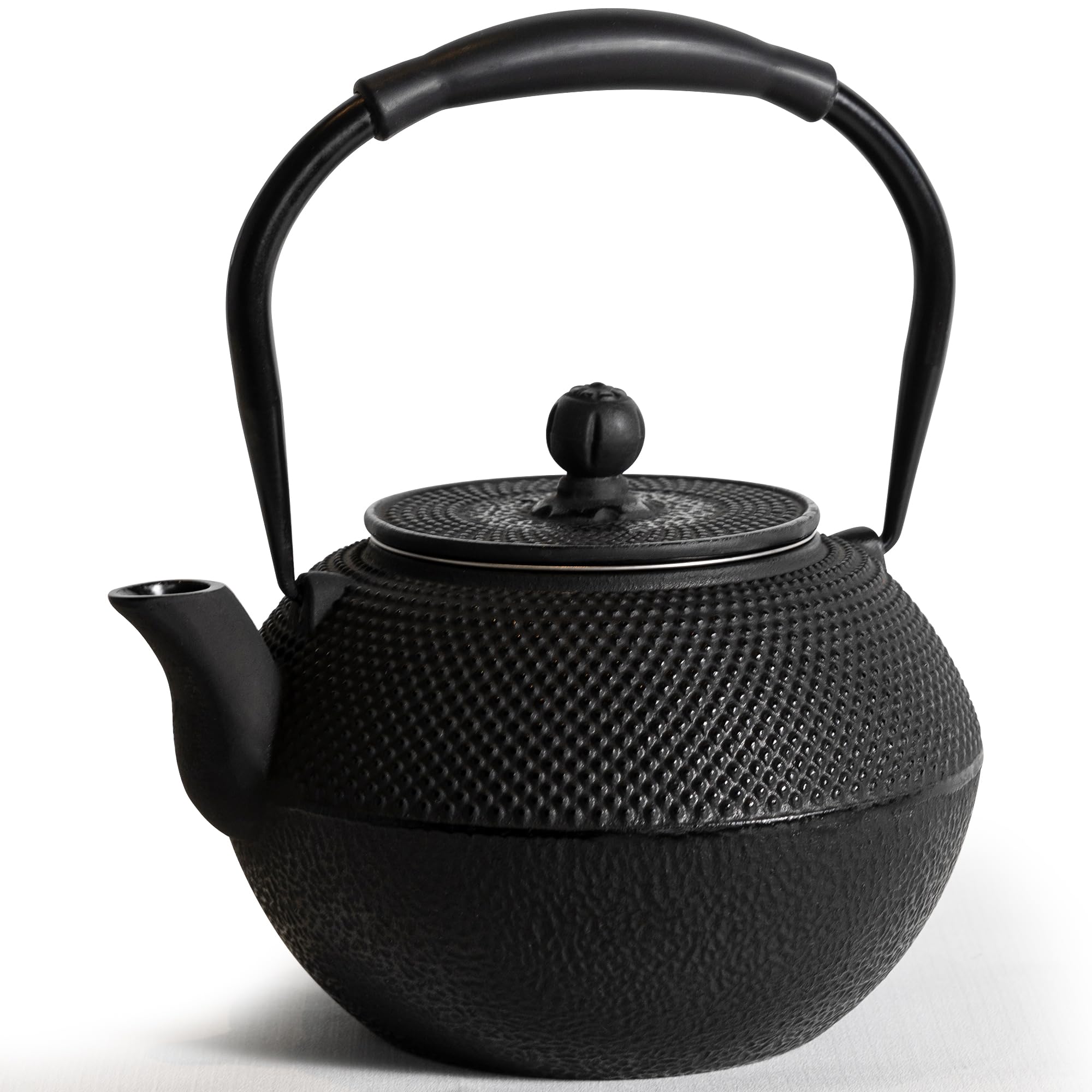 Amazon.com: GUANGHEIRON Cast iron Teapot, Tea Kettle for Stovetop Safe ...