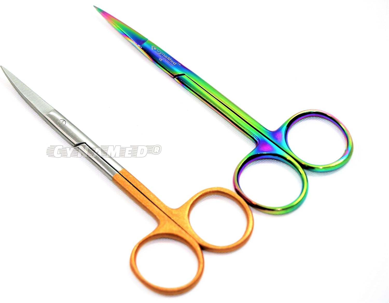 Amazon.com: IRIS SCISSORS 4.5" CURVED HIGH GRADE SUPERCUT SCISSORS Plus ...