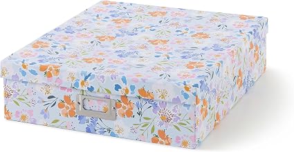 Amazon.com: Soul & Lane Scrapbooking Storage Box: 14.8 × 13.0 × 3.7 In ...