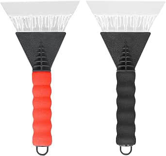 GLORHA 2PCS Heavy Duty Ice Scraper for Fridge Freezers Car Strong ...