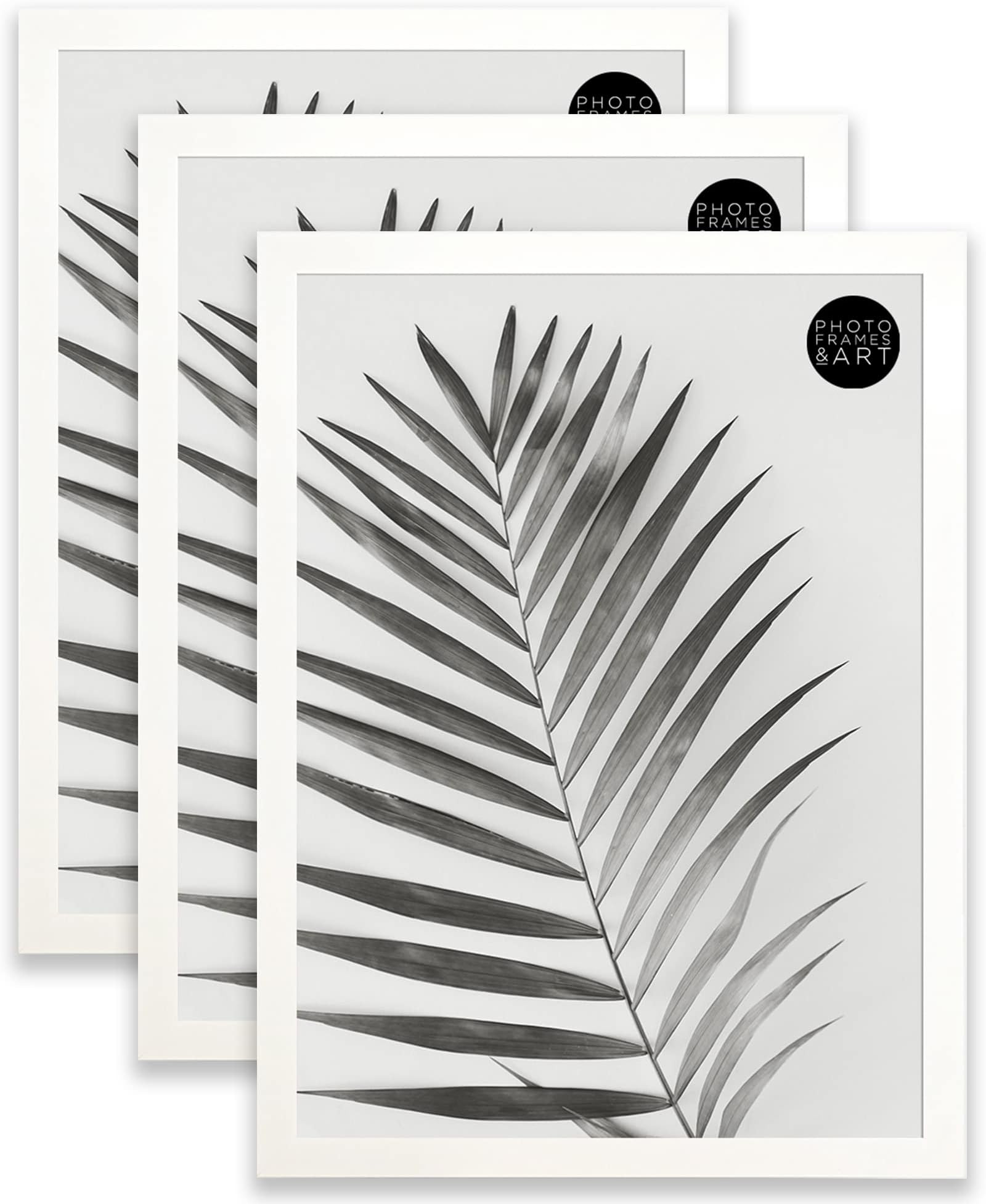 pf+a REAL GLASS Picture Frame For A3 Poster - Oxford White A3 (29 ...