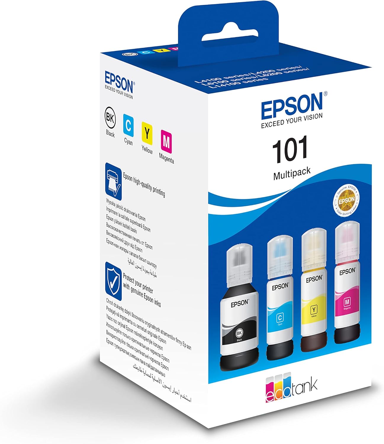 EPSON 101 Ink EcoTank 4-colour Multipack : Buy Online at Best Price in ...