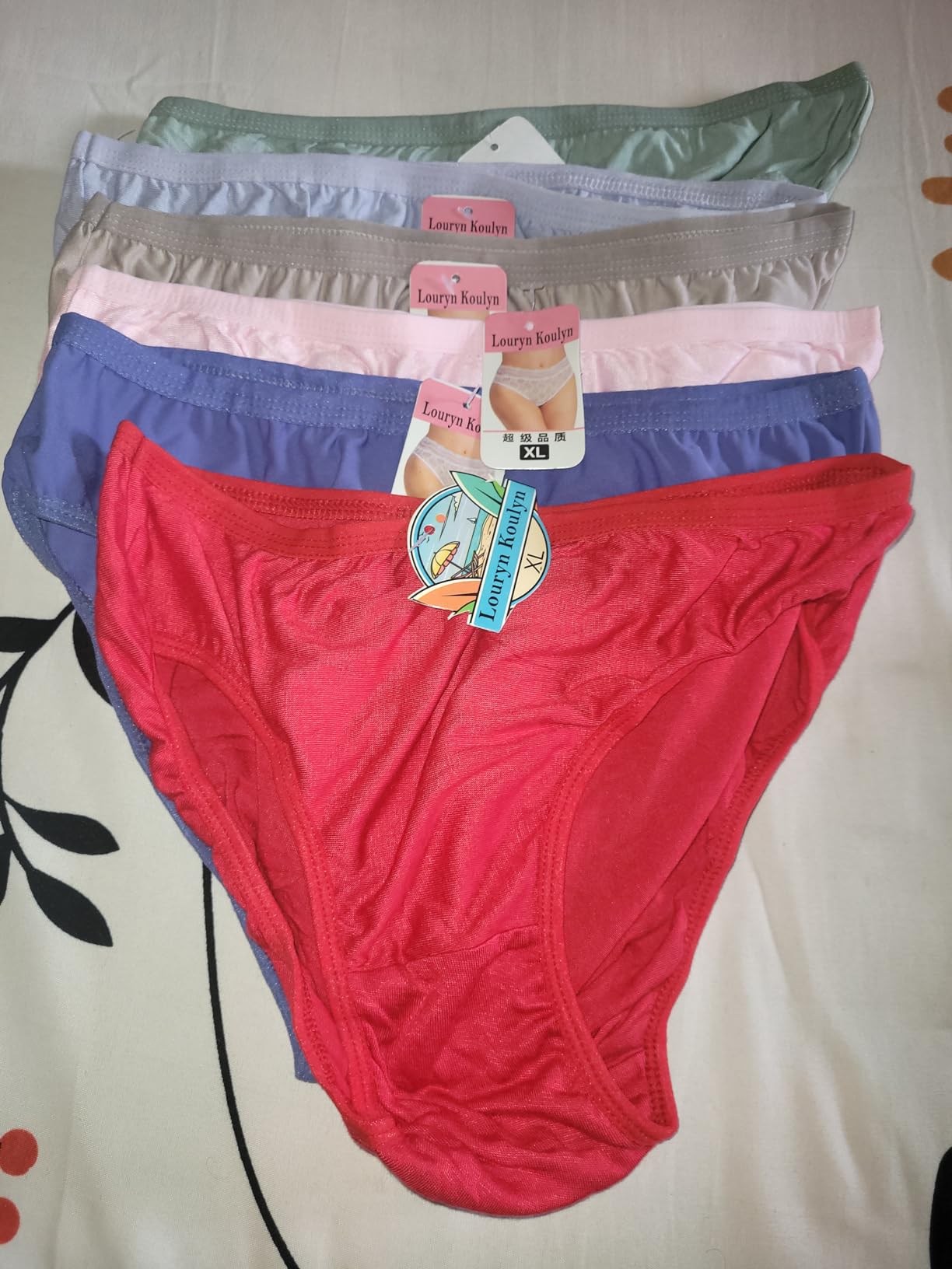 Buy LOURYN KOULYN® Imported Women's Candy (Pop) Color Brief/ 100% Super ...