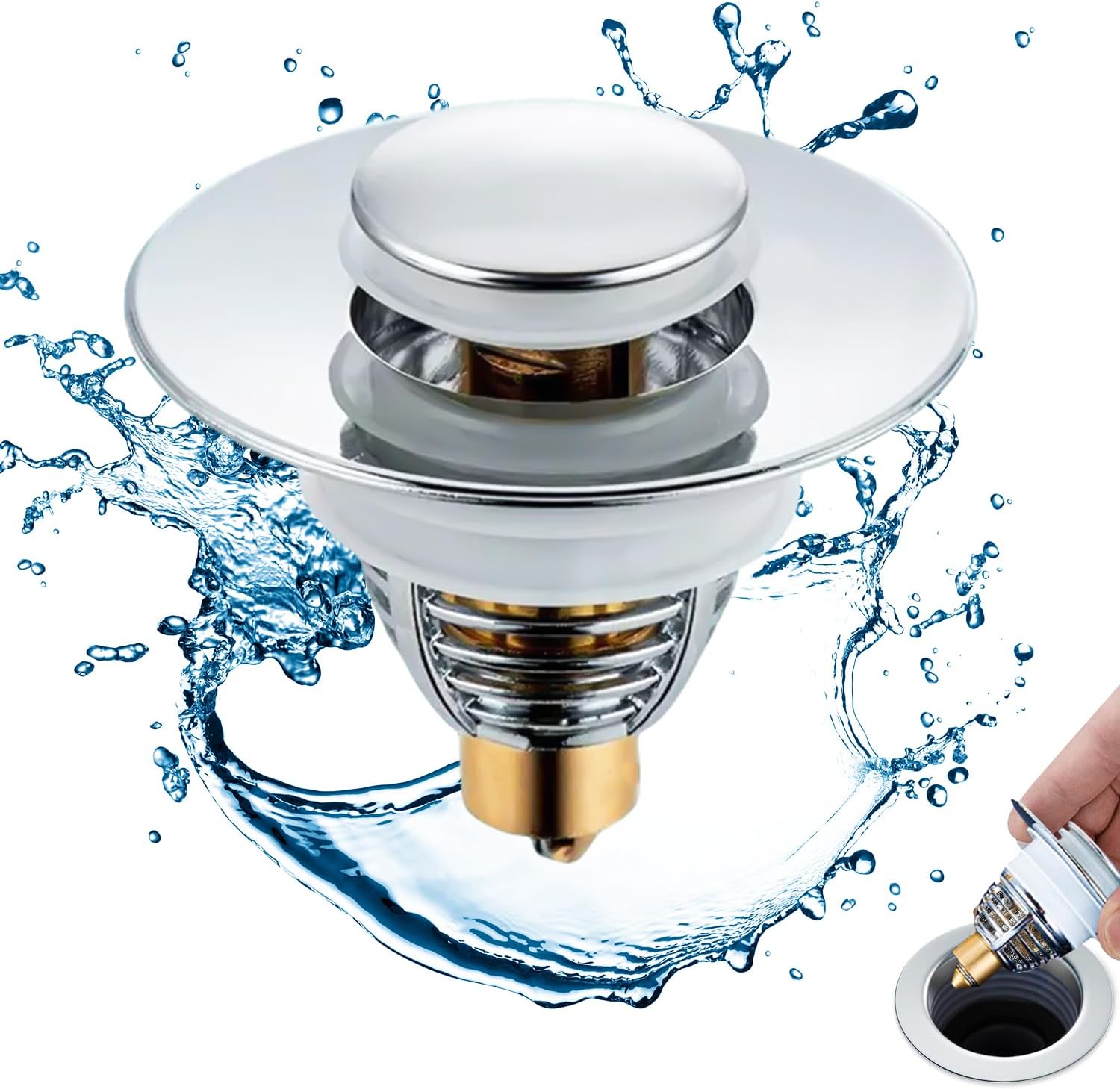 Universeller Spülbecken Abfluss, Stöpsel Waschbecken, Universal ...