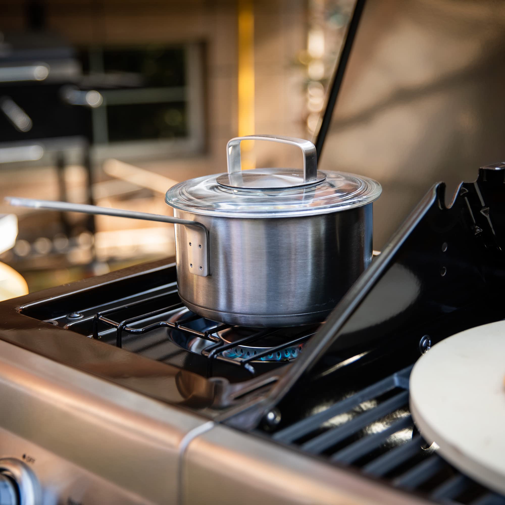 Royal Gourmet GA6402C 6 Gas Sear Side Burner, 74,000 BTU, Cabinet Style ...