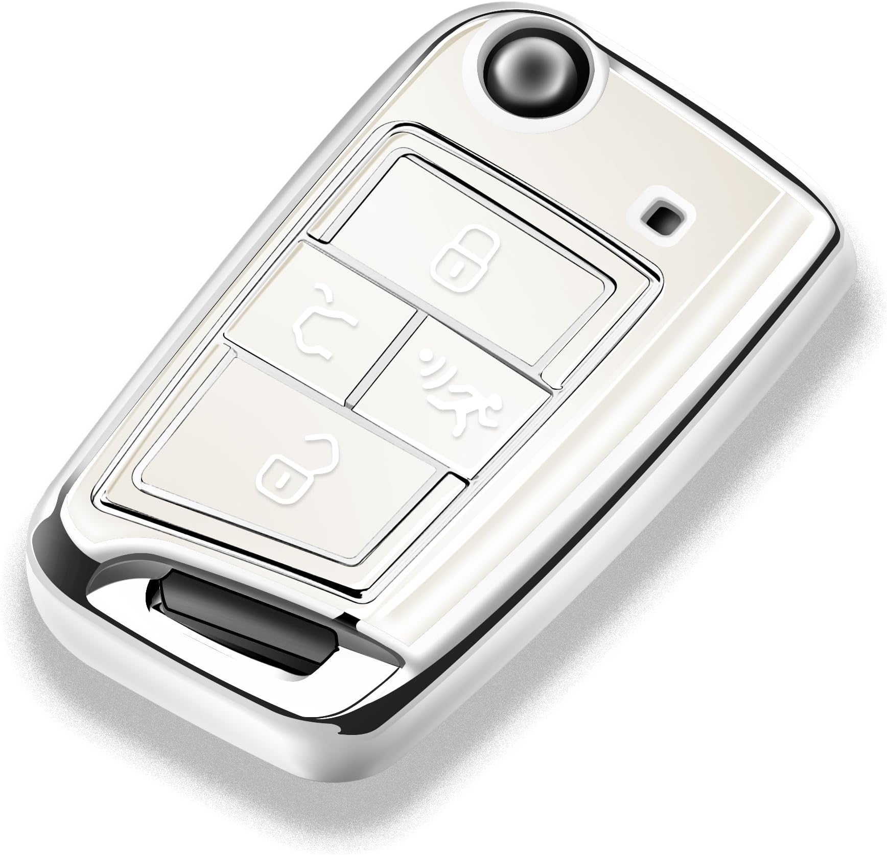 Amazon.com: Tukellen for Volkswagen Key Fob Cover, Premium Soft TPU ...