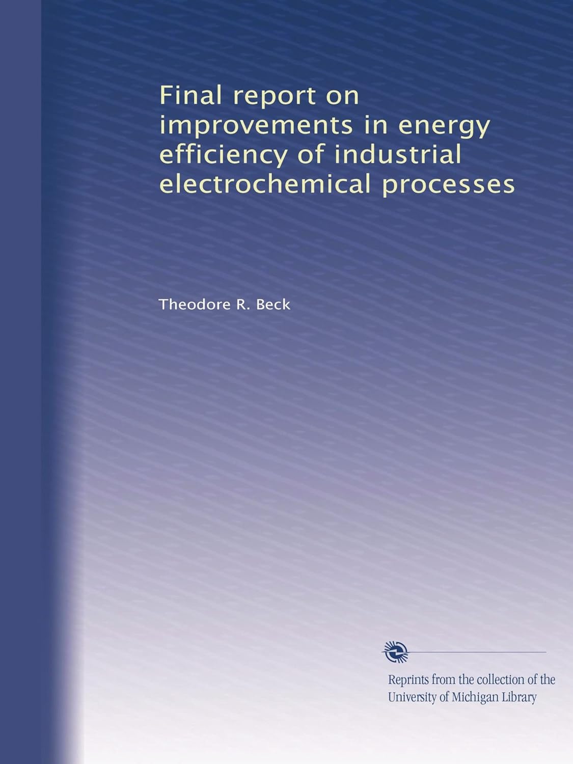 Amazon.com: Final report on improvements in energy efficiency of ...
