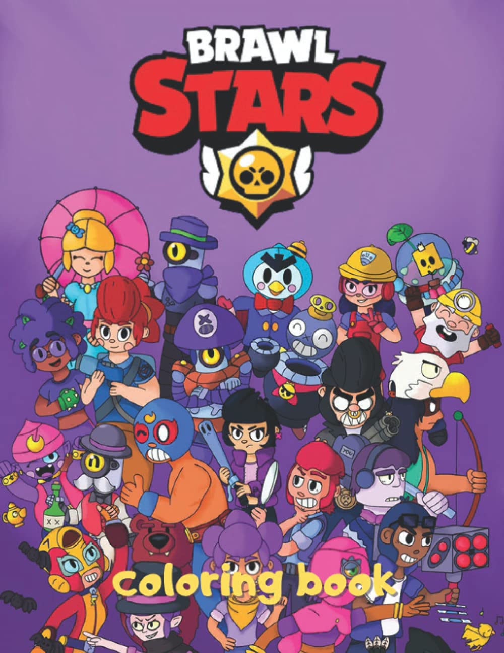 Buy Brawl Stars coloring book: best coloring book for kids 2021 Online ...