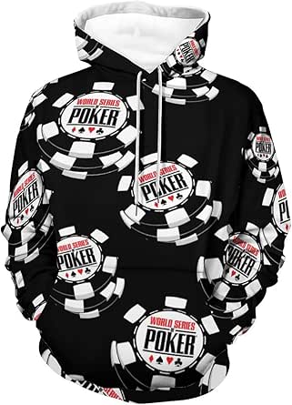 Amazon.com: Wsop Poker Unisex Hooded Funny Sweatshirt Hoodies Pullover ...