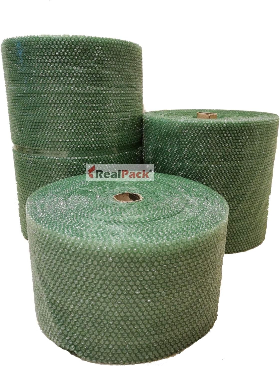 Realpack Recyclable Antistatic Green Eco-Friendly Bubble Wrap Small ...