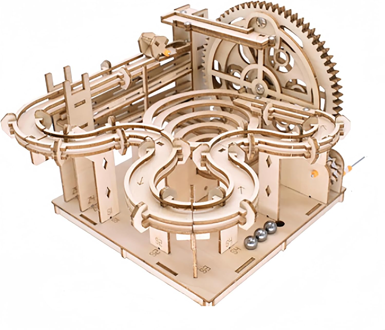 Amazon.co.jp: AIJUYE 3D Puzzle, Wooden Puzzle, 3D Toy, For Children, 3D ...