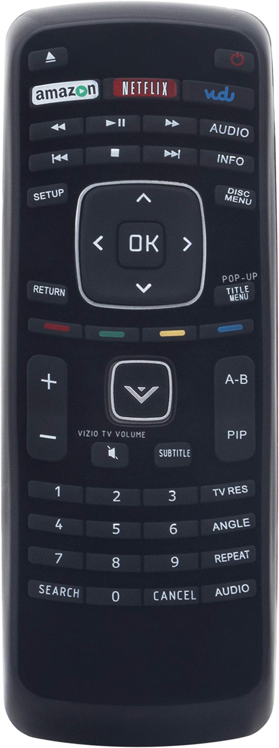 Amazon.com: New OEM Replacement Remote Control for Vizio VBR120 VBR200W ...