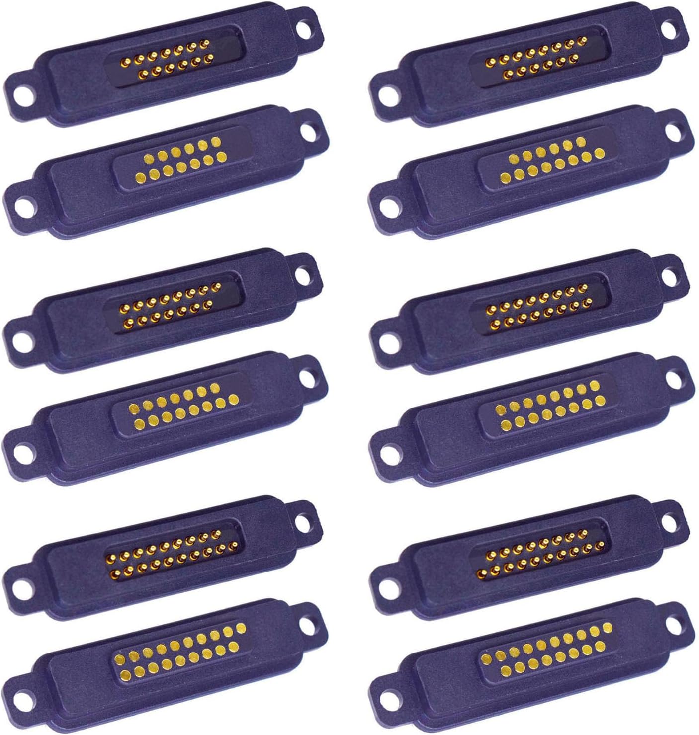 Amazon.com: 1 Pair Magnetic Pogo Pin Connector with Positioning Hole, 13P/14P/15P/16P/17P/18P ...