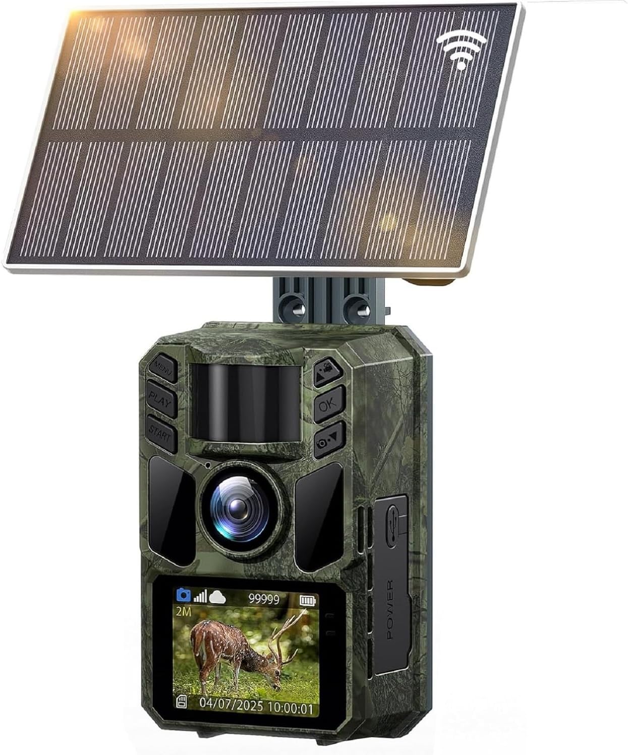 Amazon.com: Pefemnio 2K 32MP 4G LTE Cellular Trail Cameras with Night ...