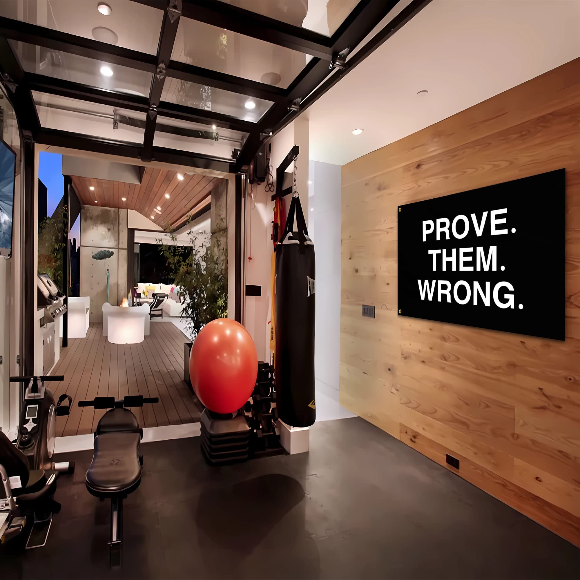 Snapklik.com : Prove Them Wrong Flag 3x5 Ft Motivational Flag Fitness ...