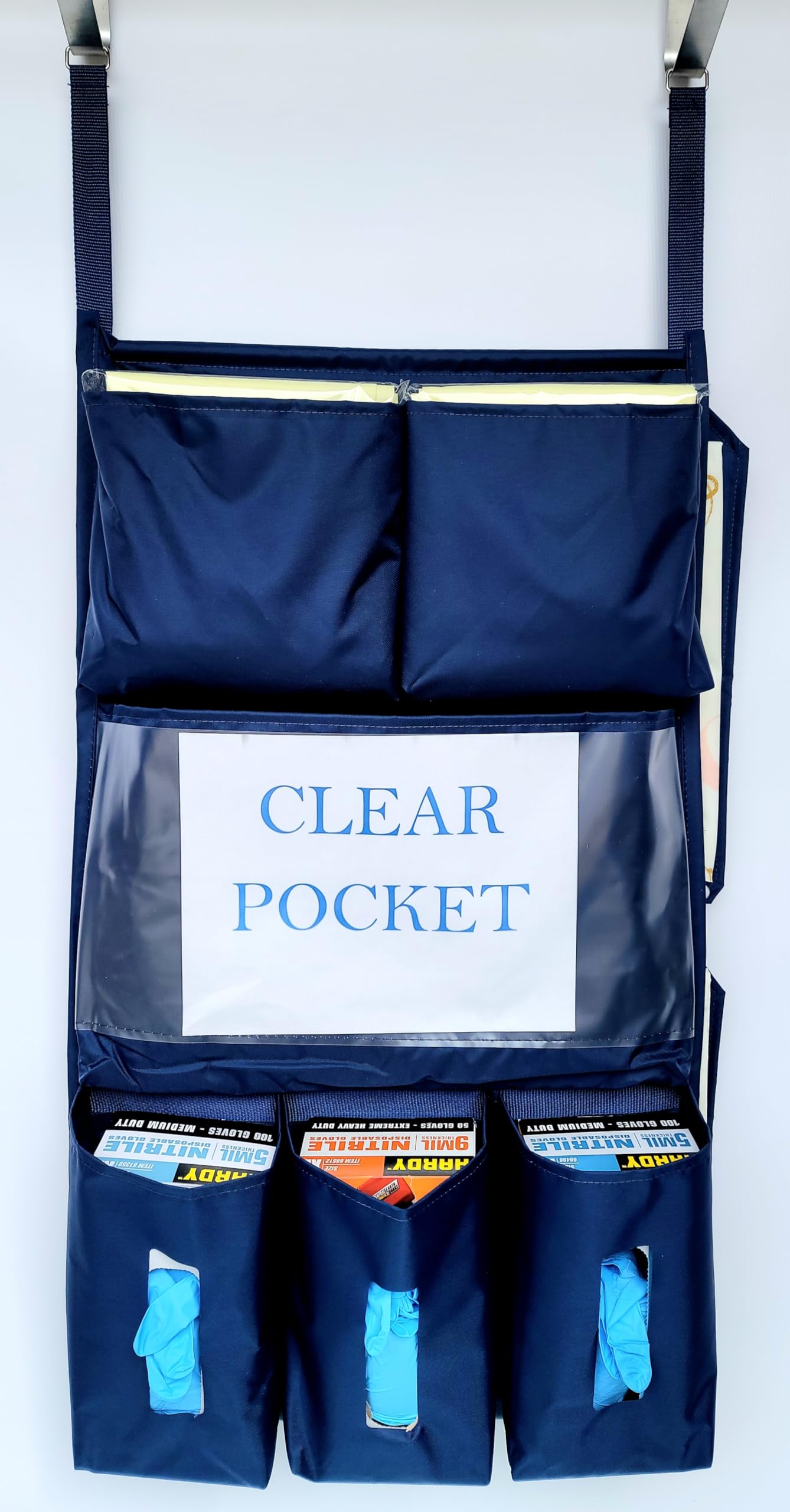 Amazon.com : It's Sew EZ PPE Isolation Door Caddy - 8 Pockets - NFPA ...