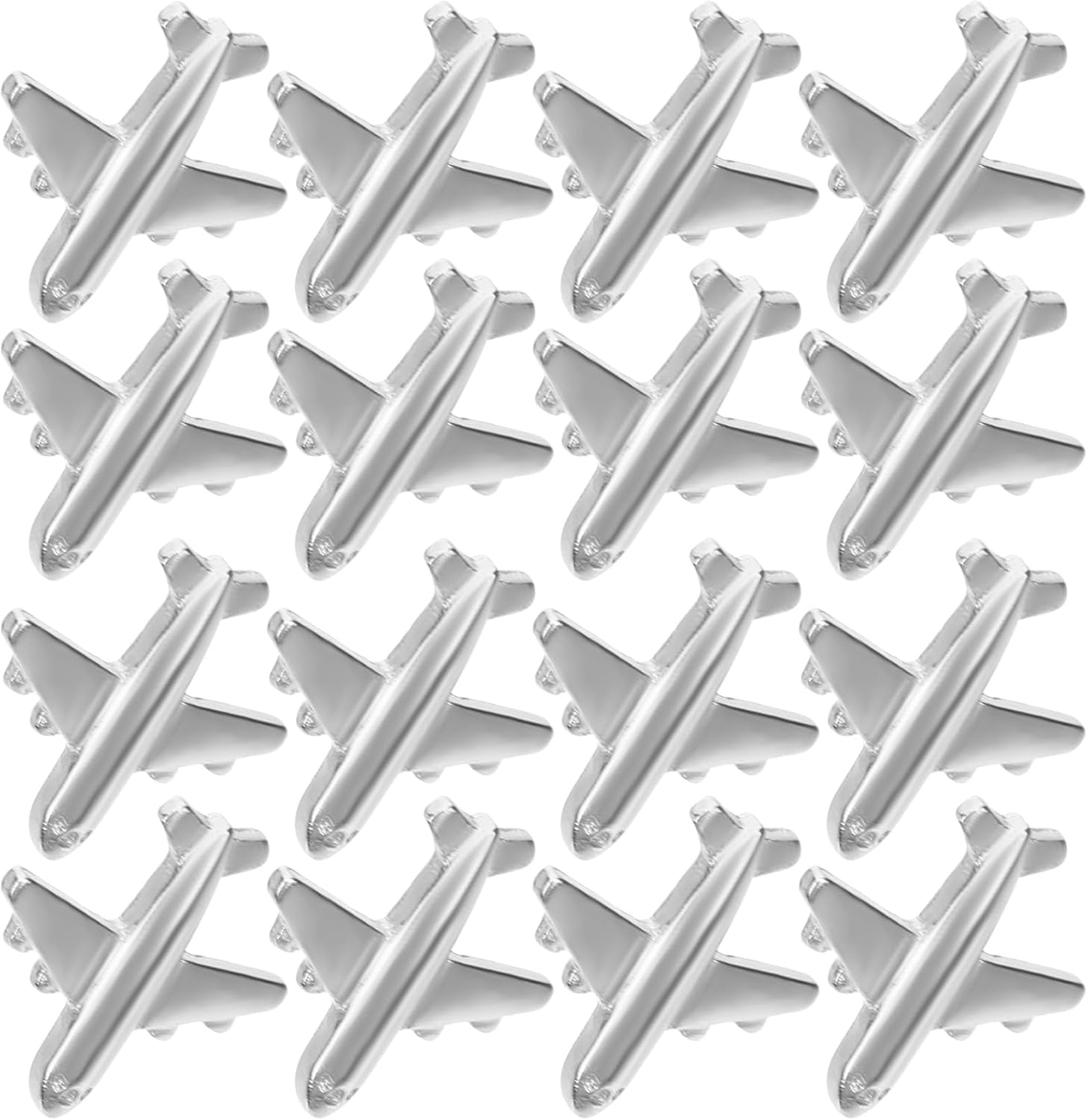 Amazon.com: NUOBESTY 12pcs Airplane Metal Thumbtacks Plane Shaped Push Pins for Bulletin Cork ...