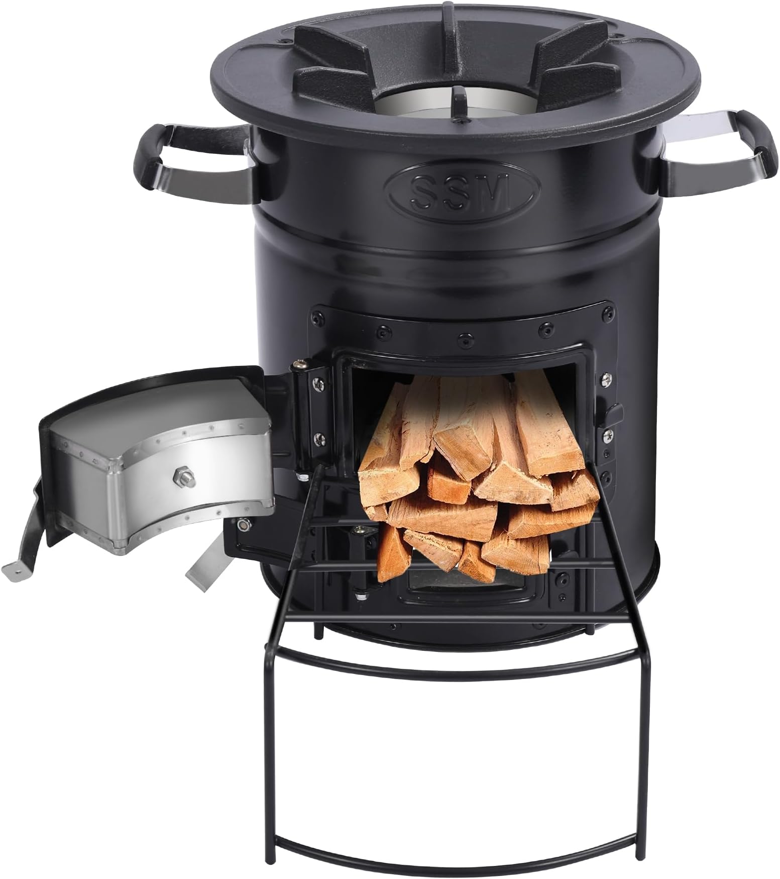 Amazon.com: Onlyfire Camping Rocket Stove Outdoor Portable Wood Burning ...