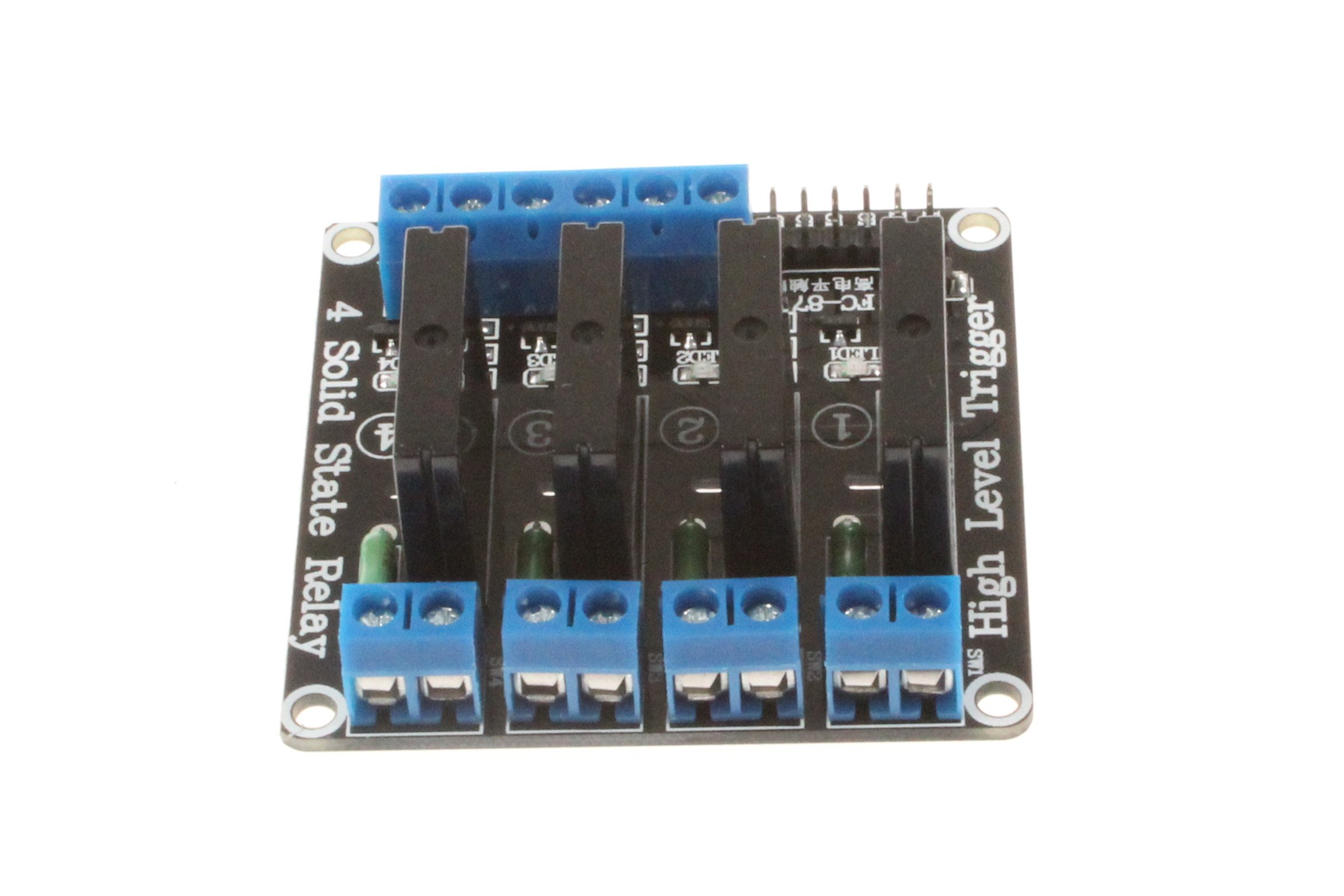 Snapklik.com : NOYITO 4-Channel Solid State Relay Module High-Level Trigger DC Control AC Load ...