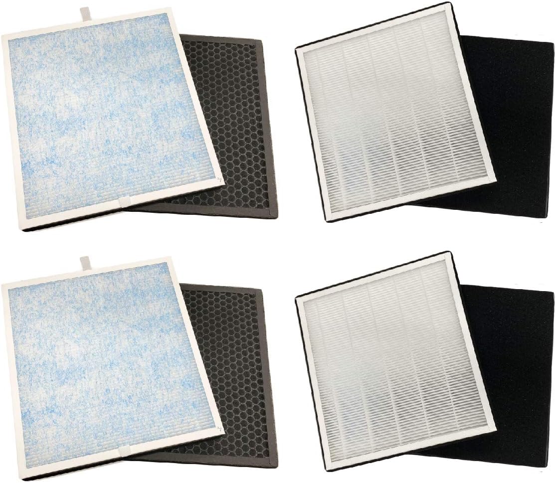 Amazon.com: iSingo RP-AP001 H13 True HEPA Replacement Filter Set ...