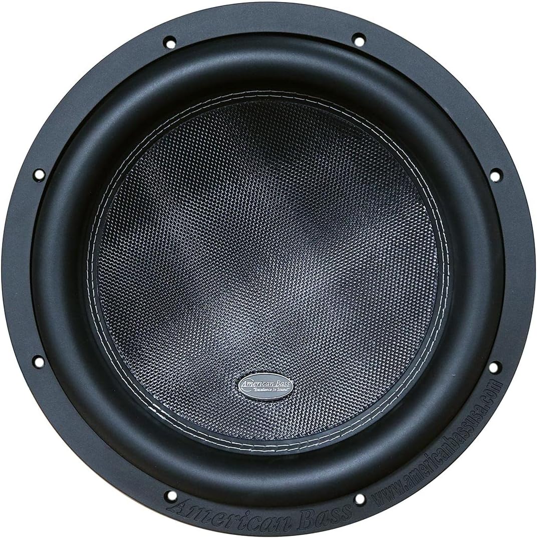 American Bass XR-12D4 12″ Inch Subwoofer, 1200 Watts RMS2400 Watts Max ...