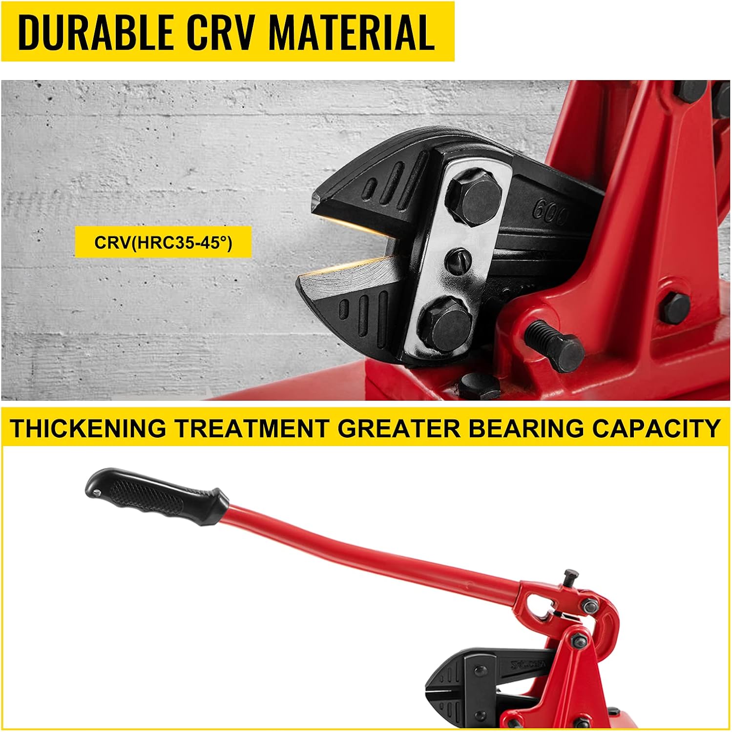 Buy VEVOR 24 Bench Type Hand Swager, Cutting Capacity 3/8 Bolt Cutter ...