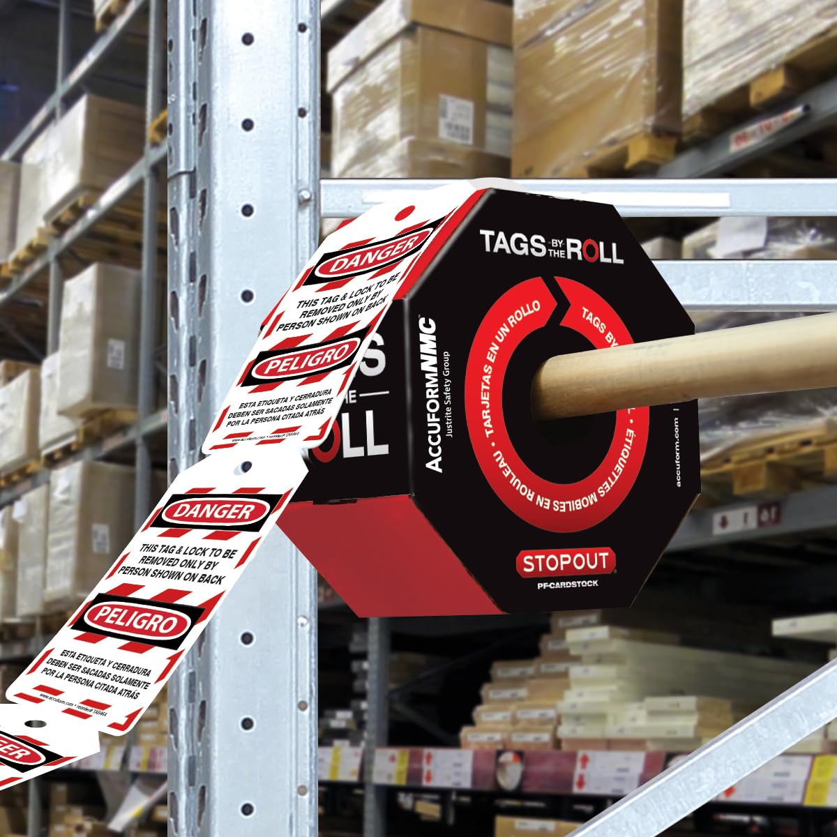 Lock Out Tag Out Kit Accuform 100 Lockout Tags By-The-Roll, Danger Do ...