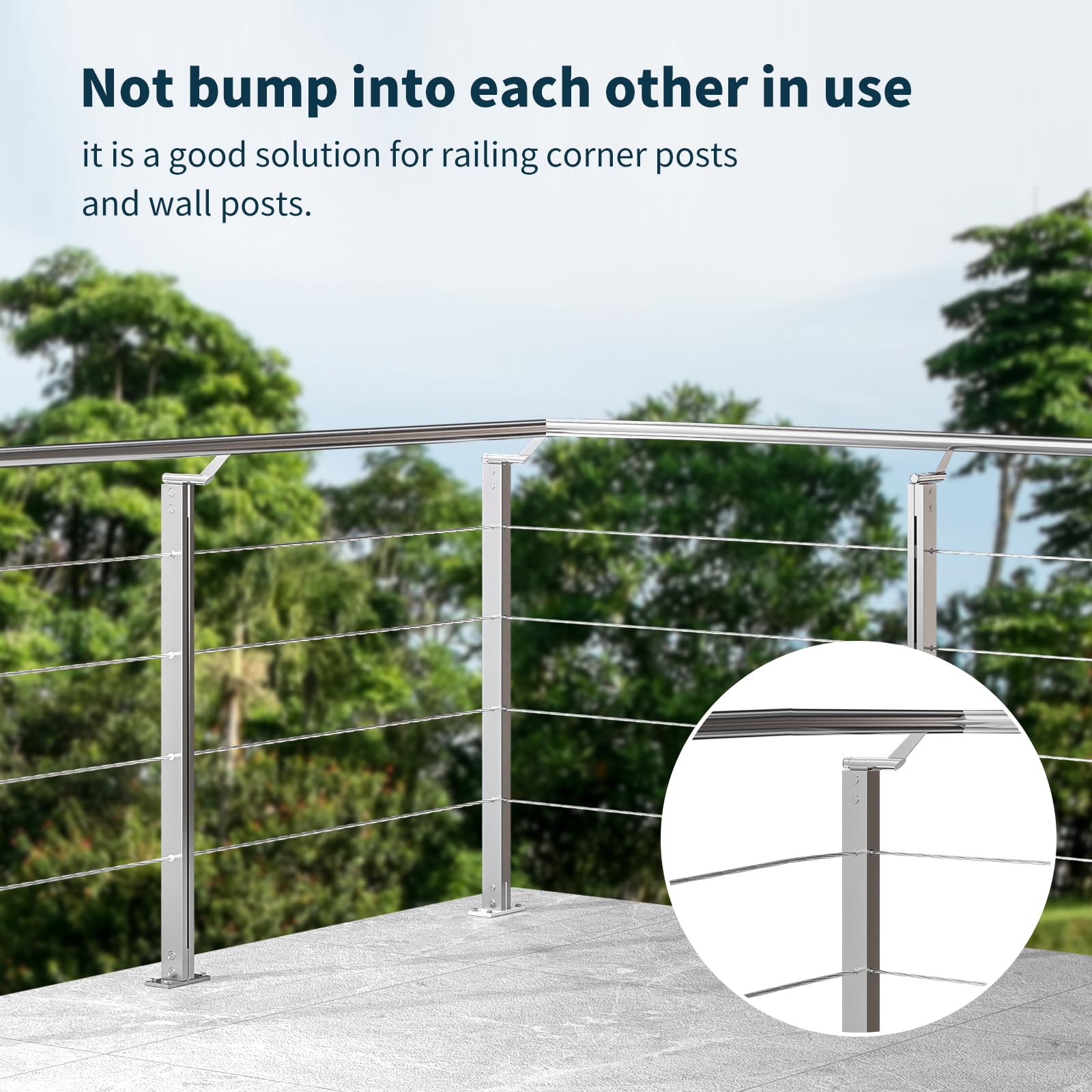 Snapklik.com : 60 Pack 316 Stainless Steel 1/8" Adjustable Invisible ...