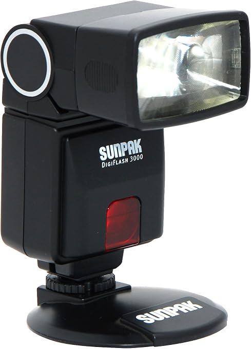 Amazon.com : SUNPAK DF3000N Digital Flash for Nikon(R) DSLR Cameras ...