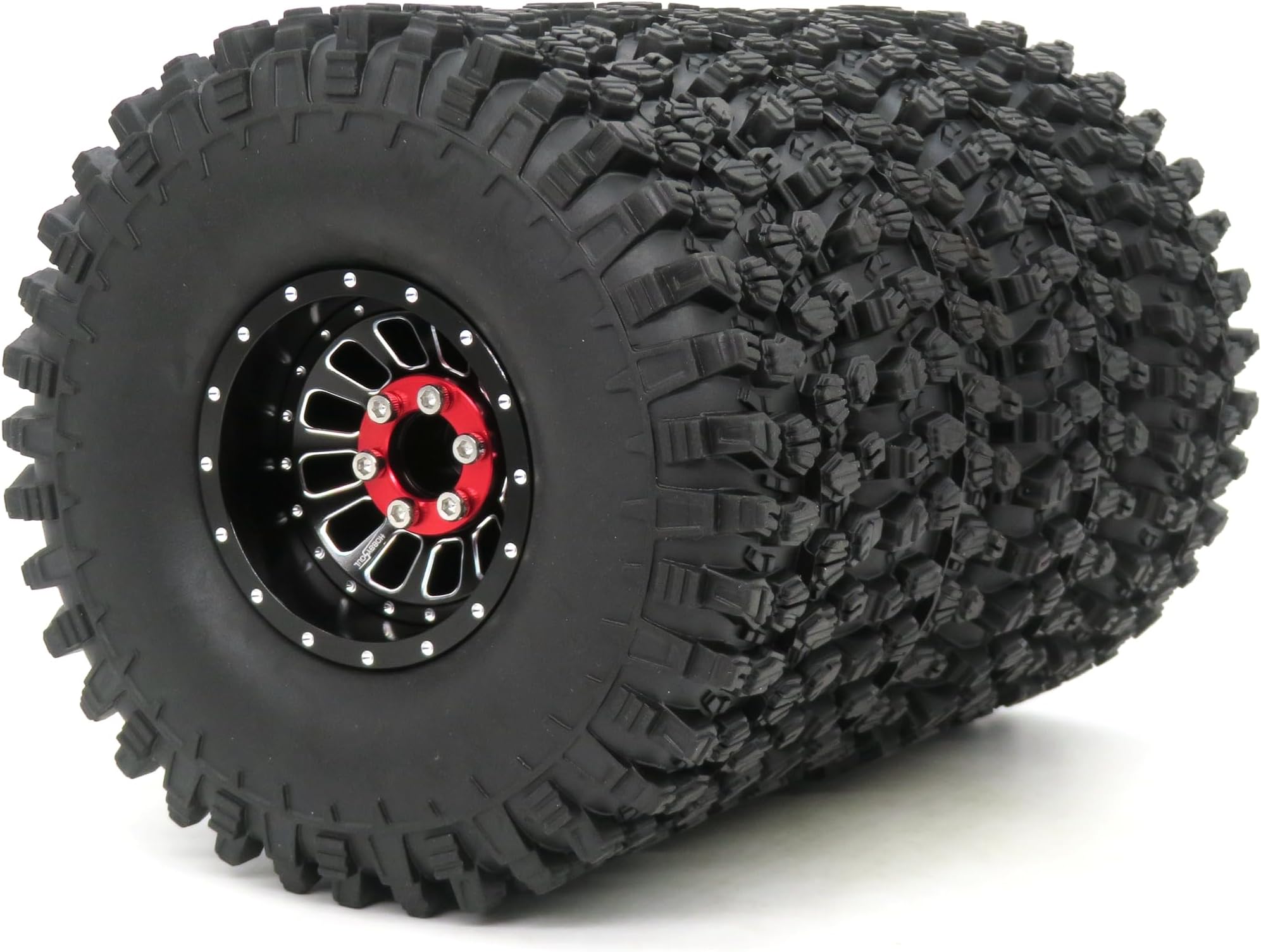 Amazon.com: 1.0 Beadlock Wheel Rims 4Pcs Aluminum 1.0 Wheel Rims with ...