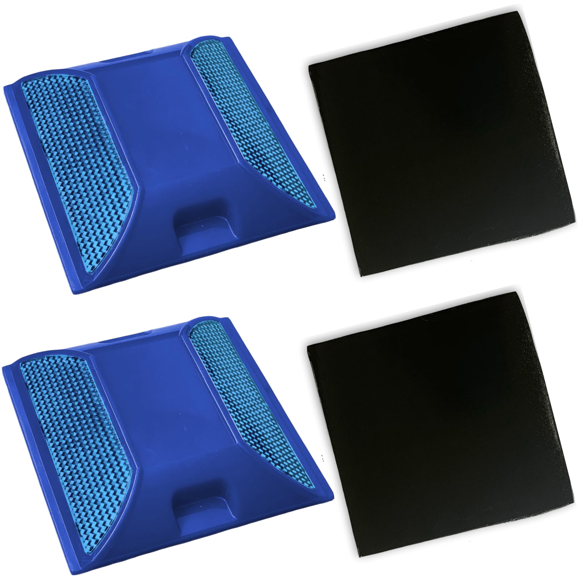 Blue Pavement Reflectors