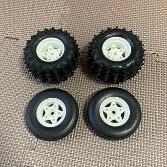 Amazon.co.jp: Tamiya XB Hornet Tire Wheel Mighty Frog RC : Toys & Games