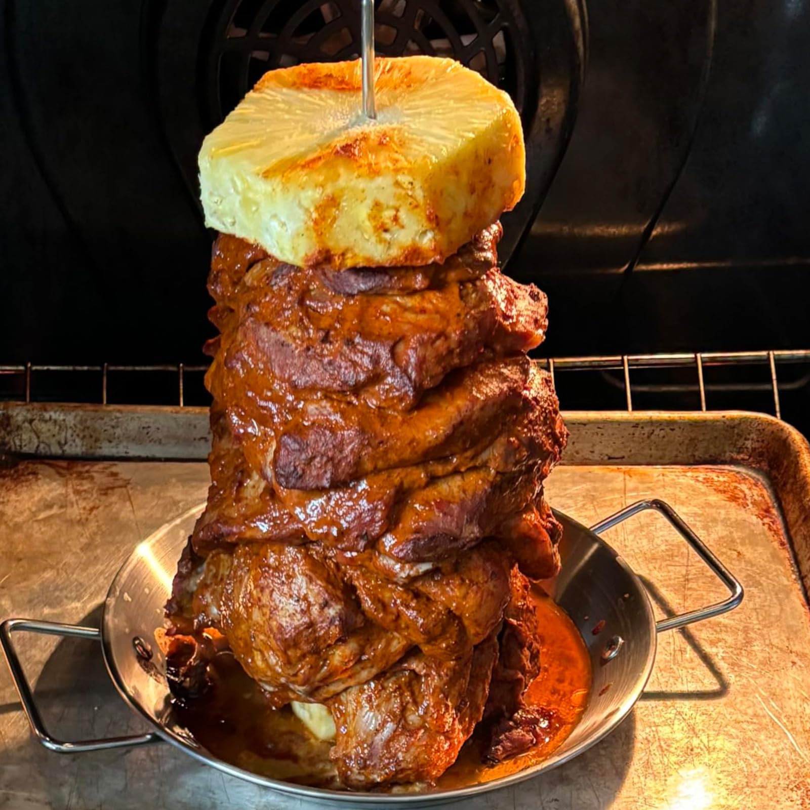 Snapklik.com : Al Pastor Skewer For Grill, Stainless Steel Shawarma ...