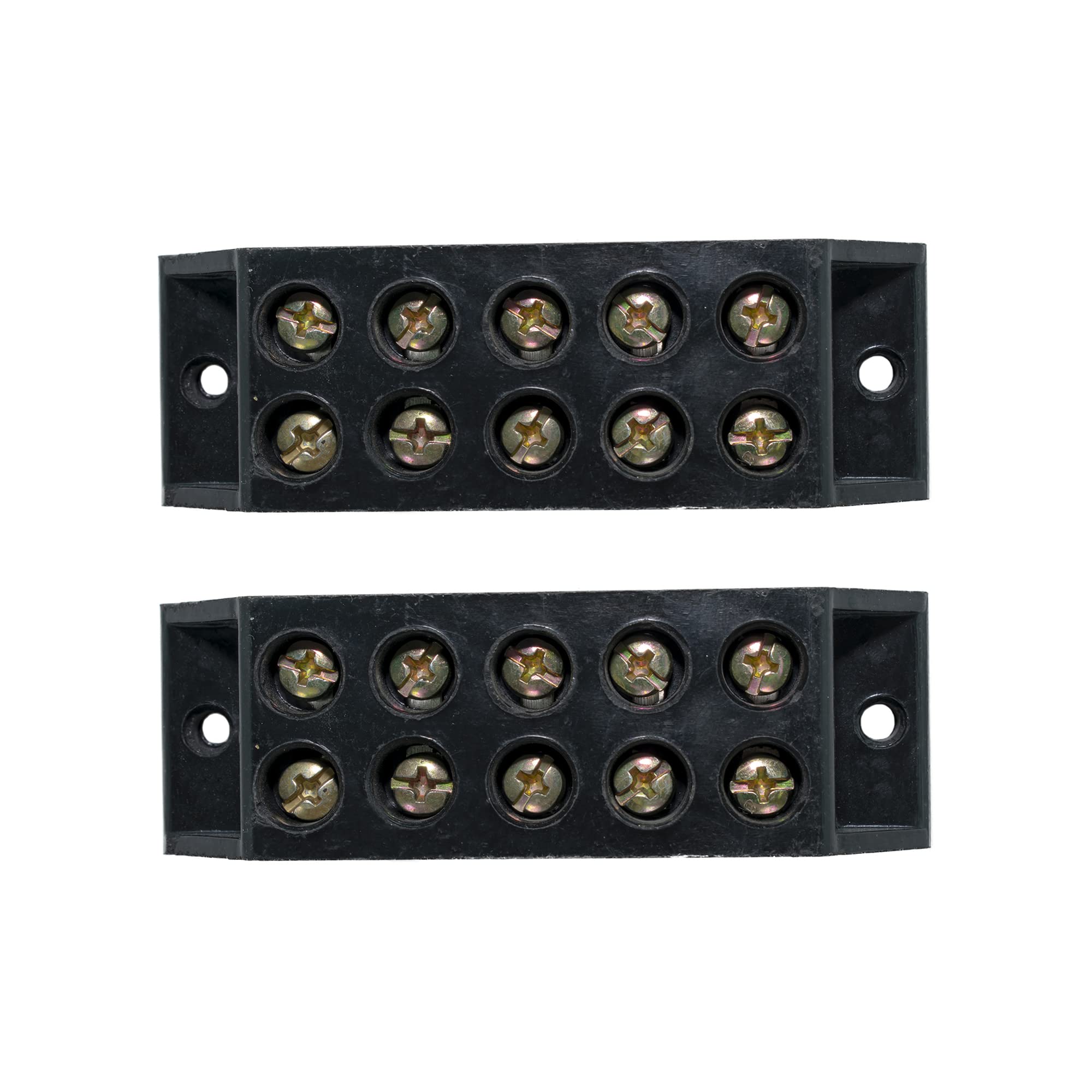 Ovicart 30A 5 Way Bakelite Connector Strip Black Screw Terminal ...
