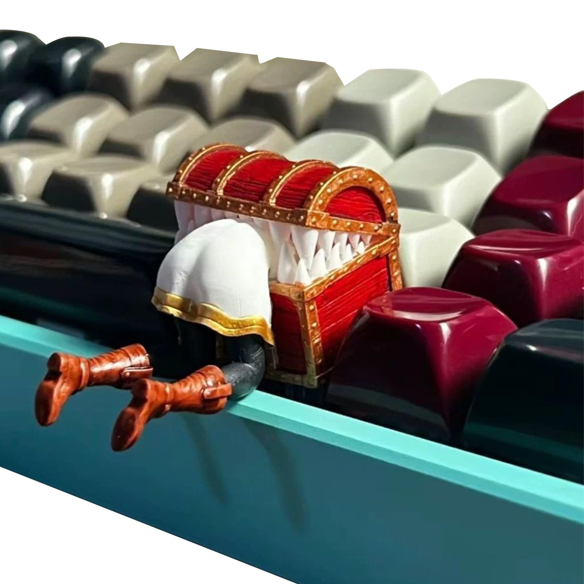 Amazon.com: Special Edition Fulilian Treasure Box keycaps Game keycaps ...