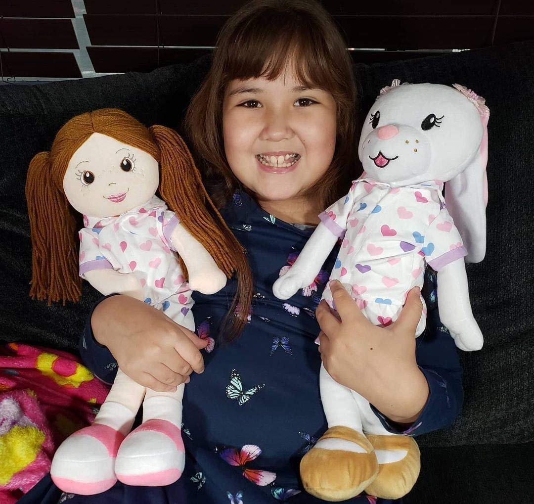 Plushible Soft Baby Doll - 18 Inch Rag Dolls for Girls, Infants ...