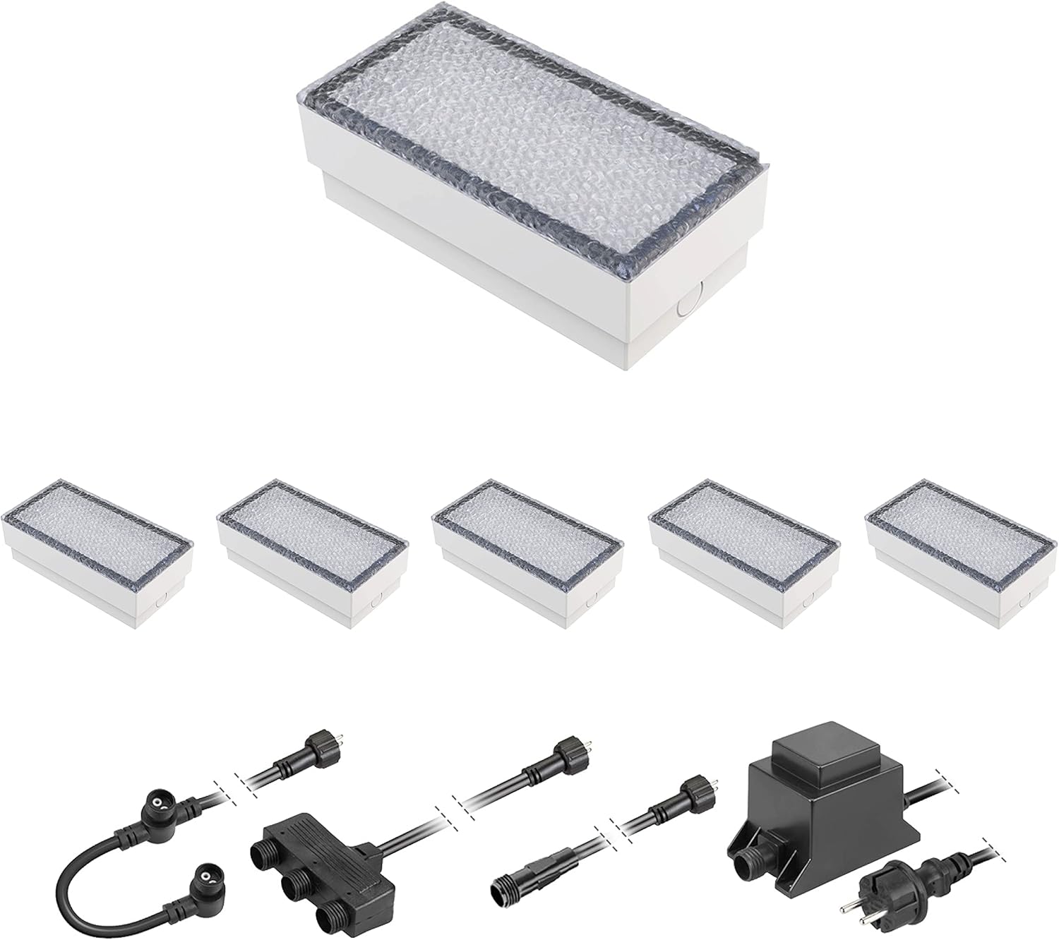 ledscom.de LED Pflaster-Stein Gorgon Boden-Einbauleuchte für außen ...