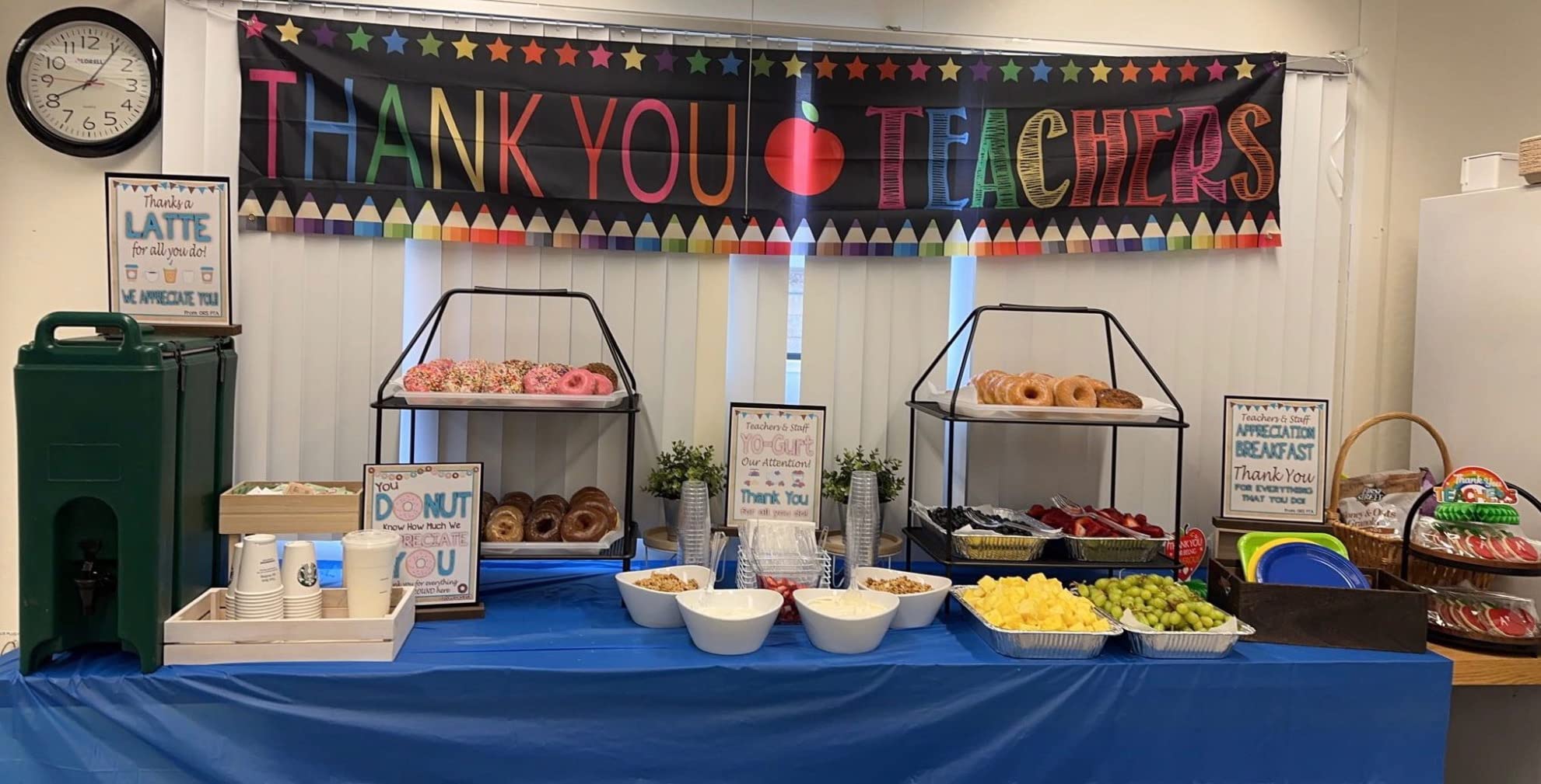 Amazon.com: 8pcs Teacher Appreciation Table Decorations, Teacher ...