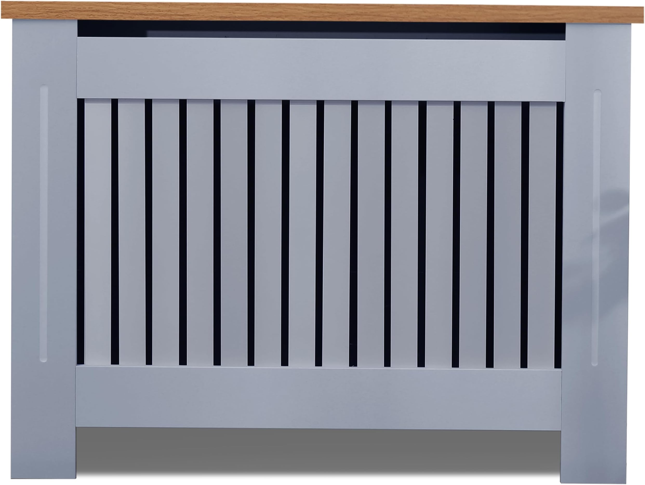 Blisswood Radiator Cover Traditional MDF Wood Grill Cabinet Shelf ...