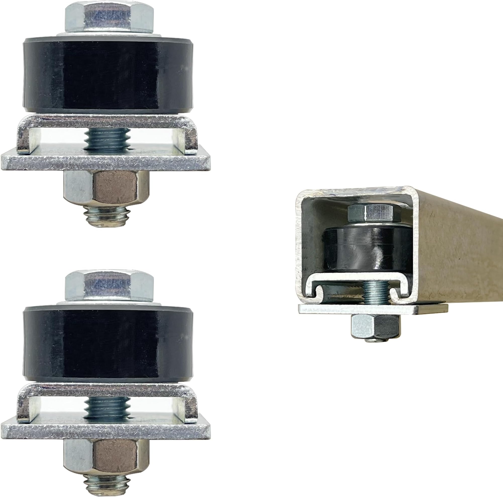 Amazon.com: Hi Flame Beam Trolley Roller Wheels Limit Trolley Assembly ...