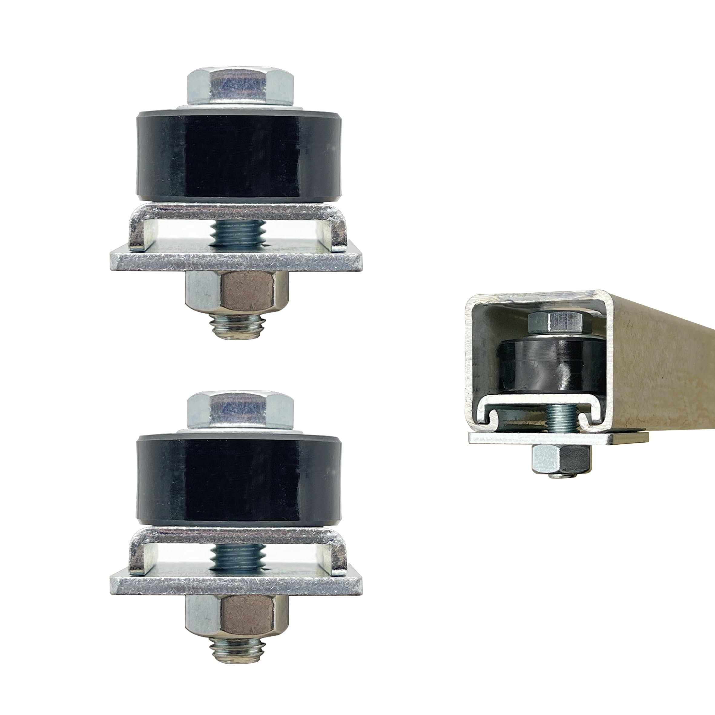 Amazon.com: Hi Flame Beam Trolley Roller Wheels Limit Trolley Assembly ...