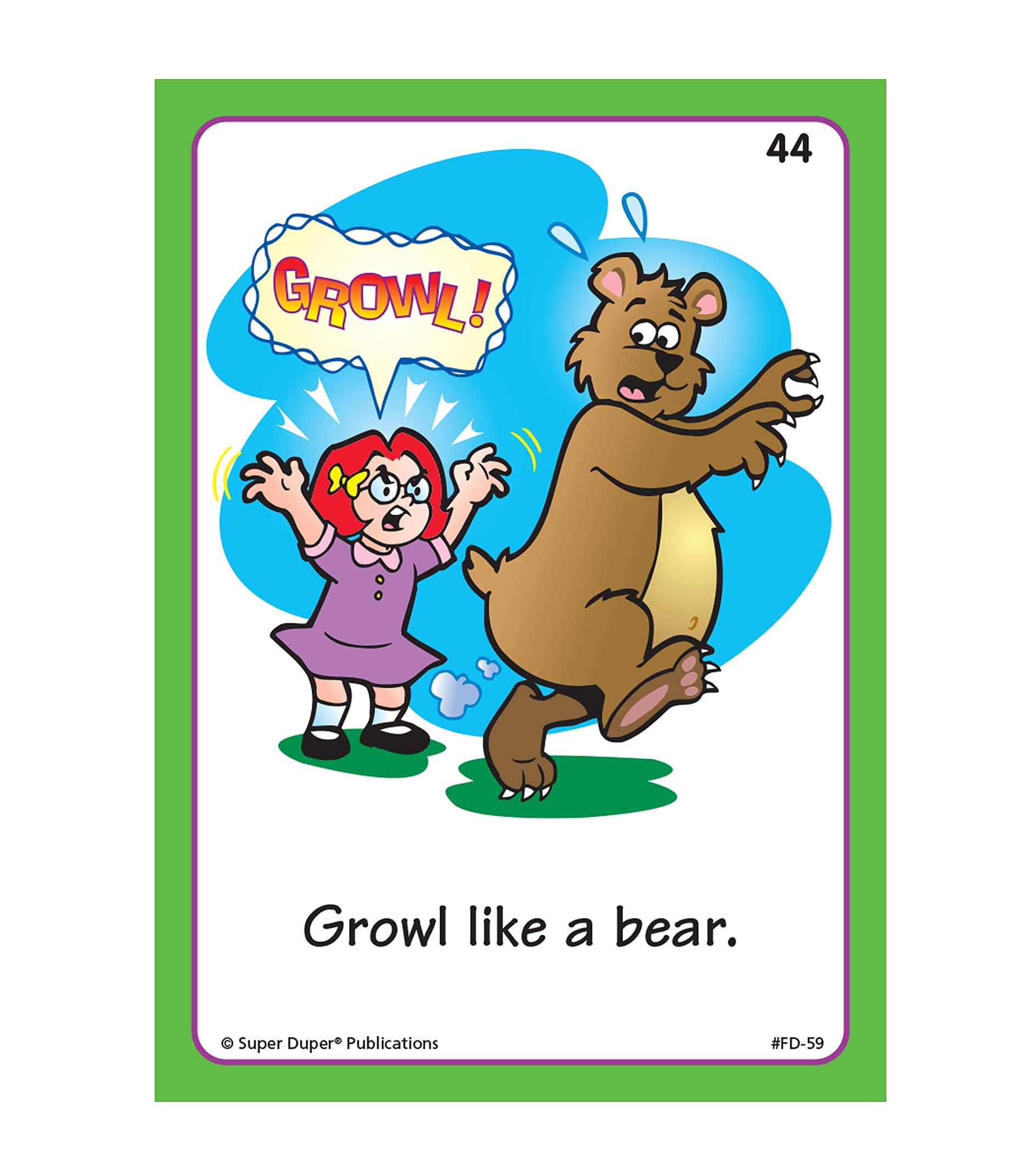 Buy Super Duper Publications | Following Directions Fun Deck Flash ...