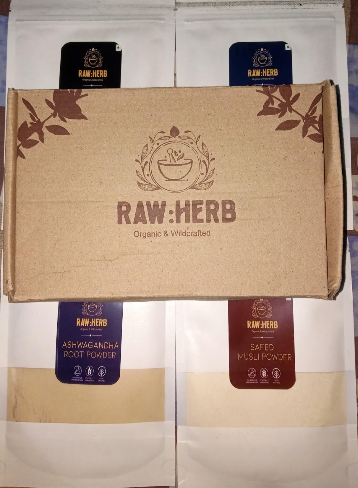 RAW HERB Safed Musli | Ashwagandha | Shatavari | Black Kaunch Beej ...